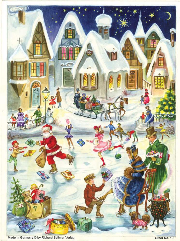 Heirloom German Musical Advent Calendar – Alpen Schatz Europe