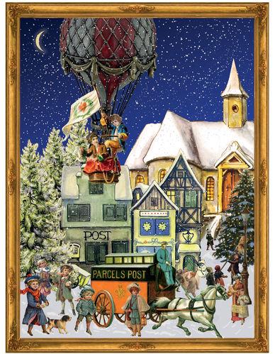 Large Traditional German Advent Calendars - Old World Victorian – Alpen ...